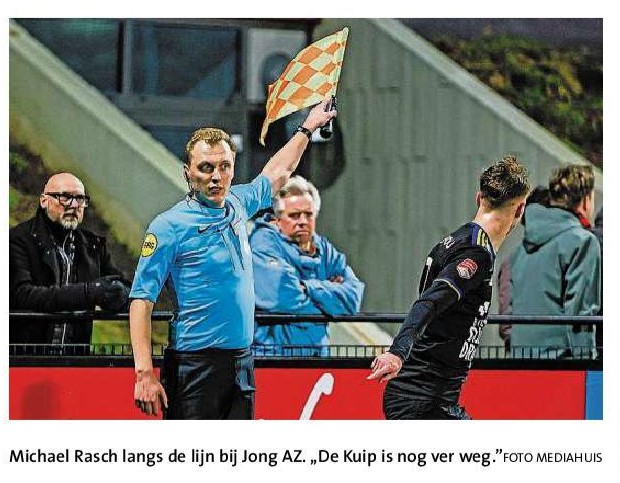 Michael Rasch als assistent scheidsrechter op weg naar de eredivisie | FC Uitgeest