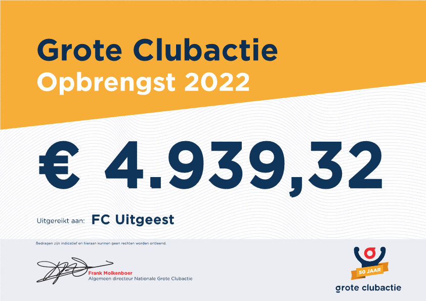 De 50e editie van de Grote Clubactie was een daverend succes. Check of ...
