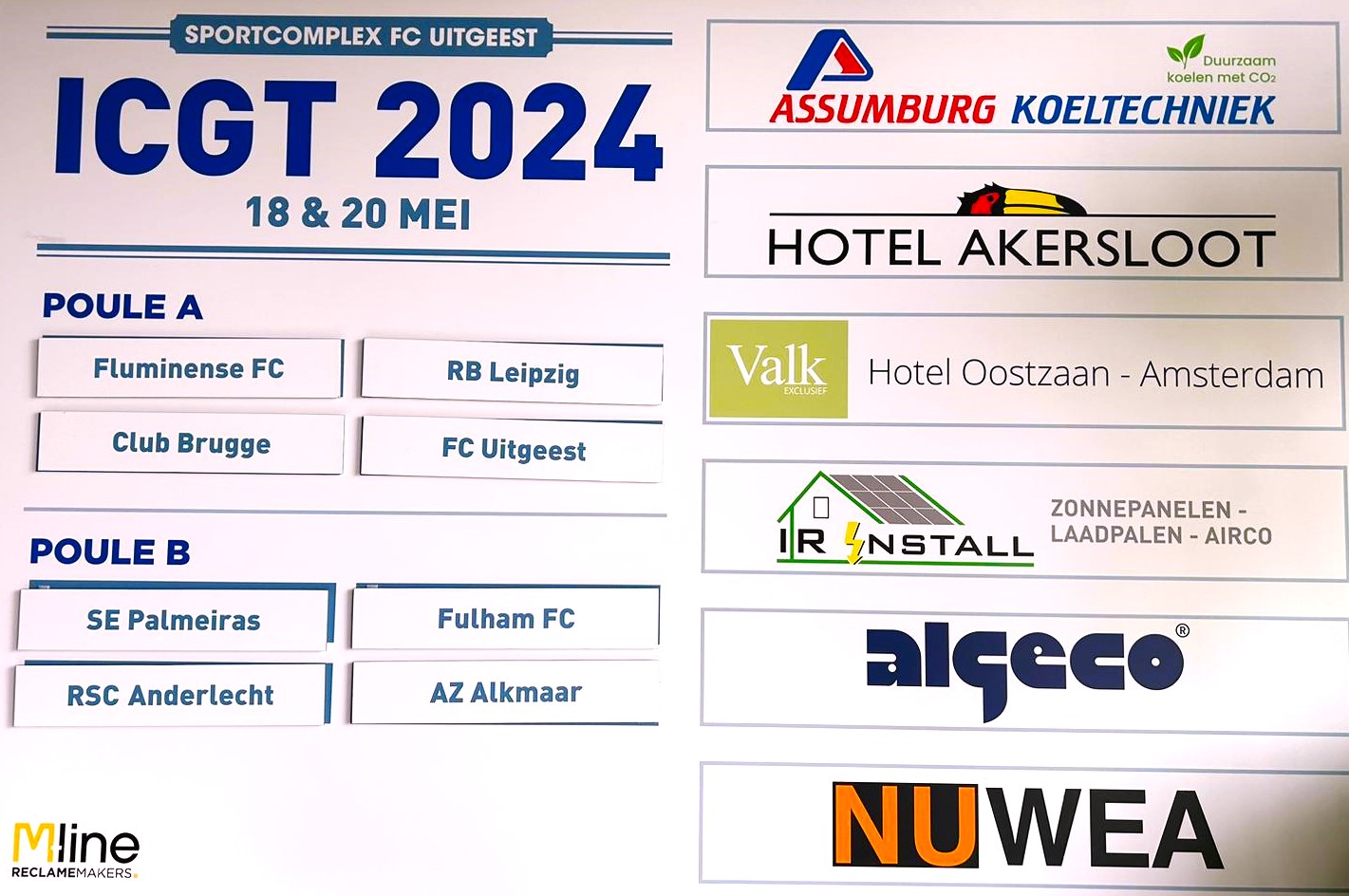 ICGT 2024 opent met FC Uitgeest tegen RB Leipzig | FC Uitgeest