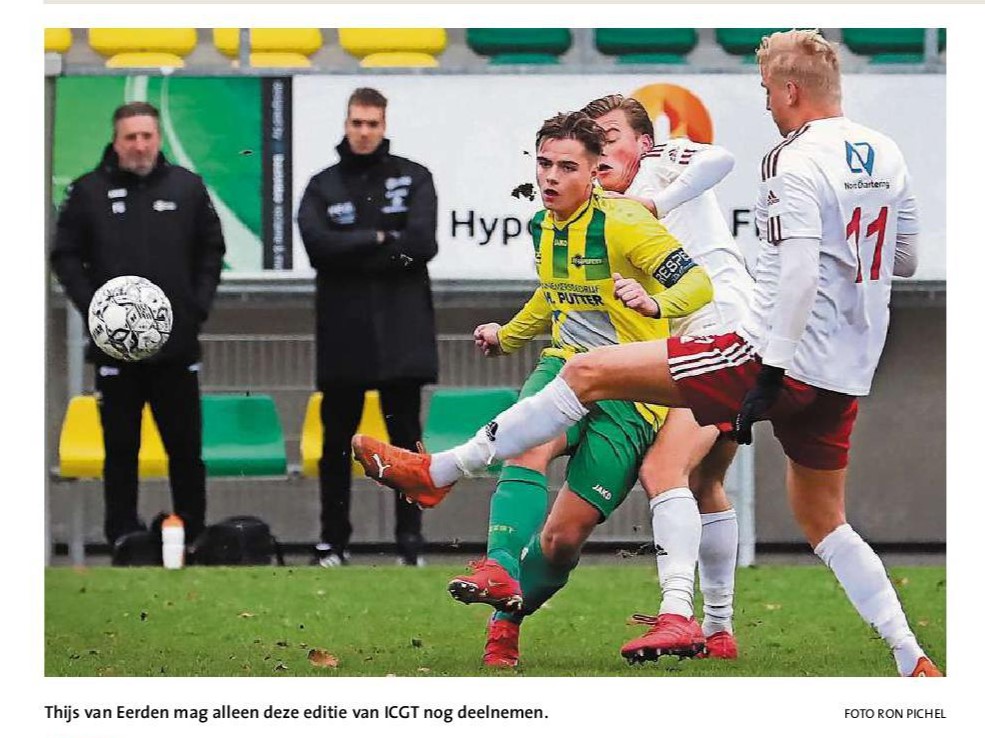 ICGT Voor FC Uitgeest jammer dat er nog veel op het spel staat | FC Uitgeest